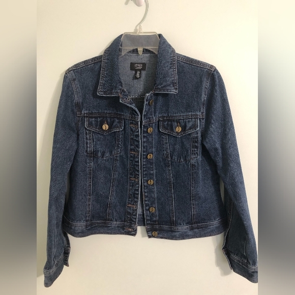 Jones New York | Jackets & Coats | Jones Ny 9s Style Jean Jacket | Poshmark